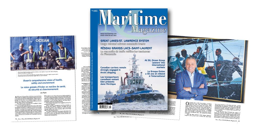 Compagnie Maritime et Services Portuaires au Canada | Groupe Océan